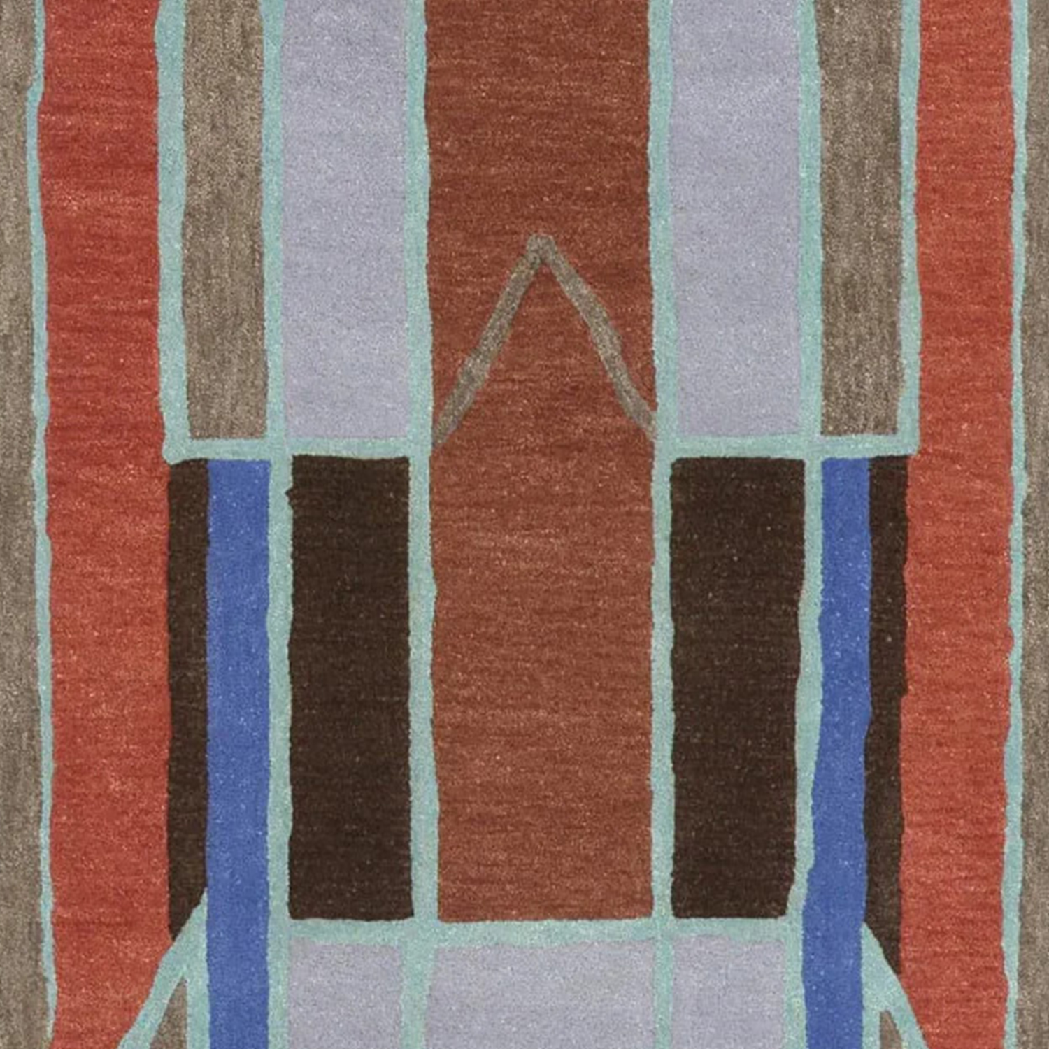 Omega Window Rug. Bauhaus Movement