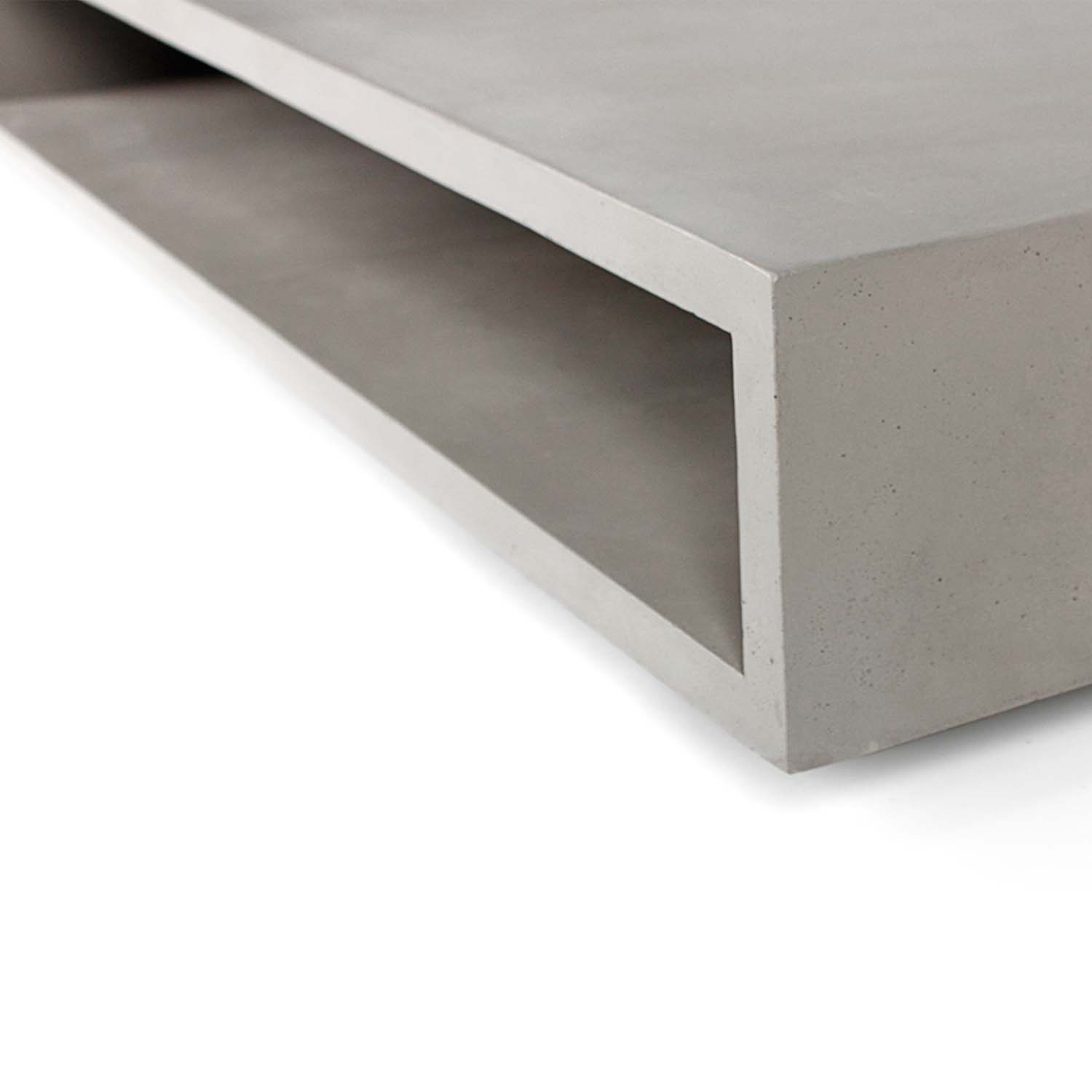 Monobloc Rectangular Coffee Table. Bauhaus Movement